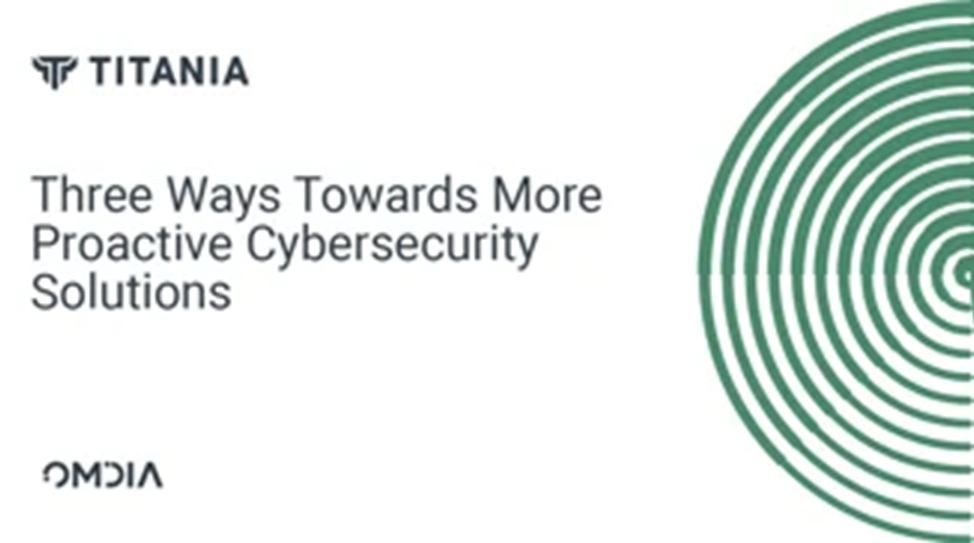 Whitepaper: Emerging Best Practice in Proactive Security Solutions