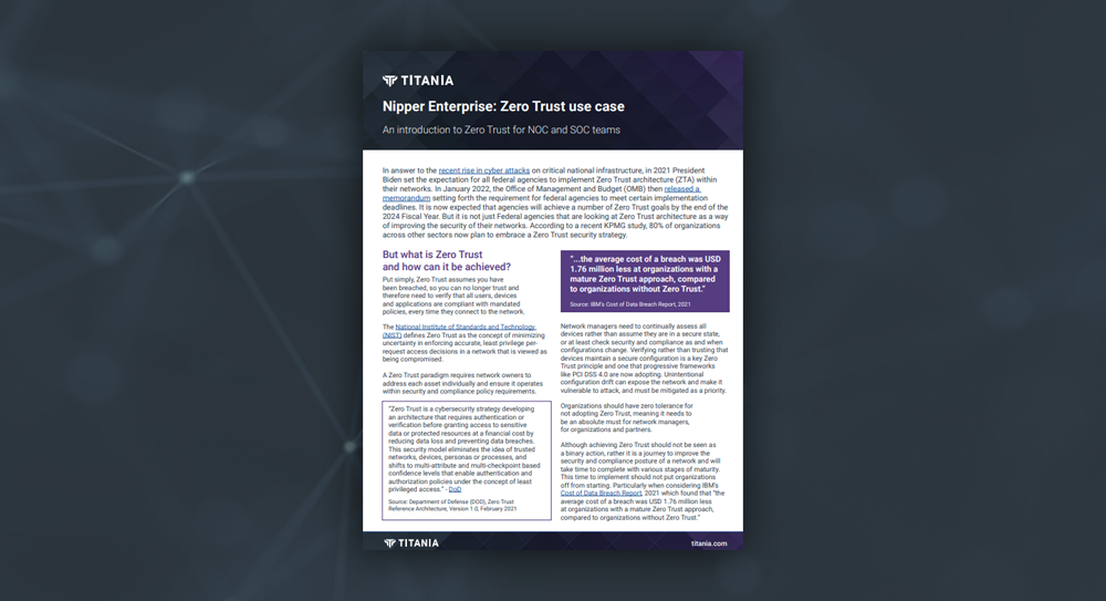 Software Vulnerability Management Security Solution Titania